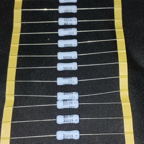 Resistor 33r 3w Panasonic Original Japan 33ohm 33 R Ohm 3 Watt 3watt Wf Shopee Philippines
