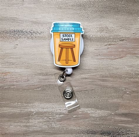 Stool Sample Nurse Badges Nursing Badges Cna Badges Lvn Badges Medical