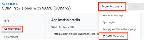 Configuring SCIM For SugarIdentity With OneLogin Sugar Support