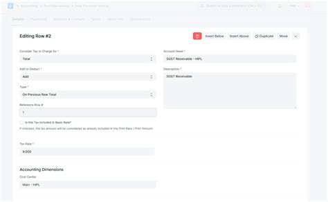 On Previous Row Total Error India Compliance Frappe Forum