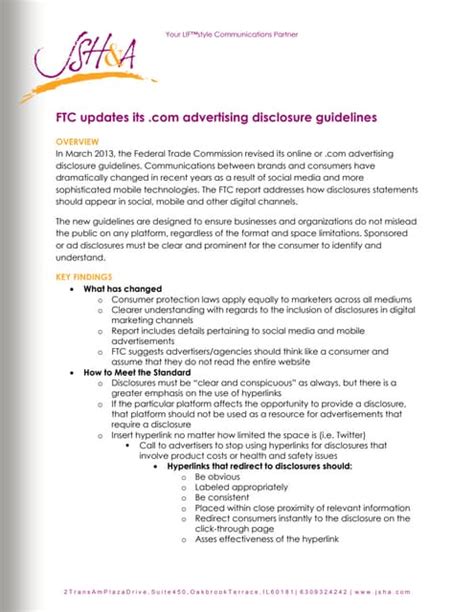 New Ftc Com Advertising Disclosure Guidelines Pdf New Ftc Com Advertising Disclosure Guidelines Pdf