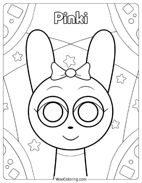 Sprunki Red Coloring