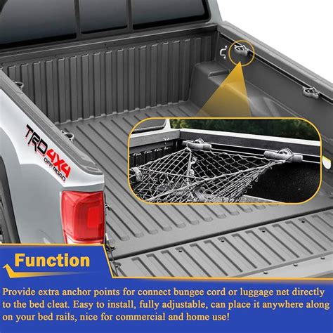 Bed Cleats Truck Bed Tie Down Anchors Mini Tie Down With Hooks For