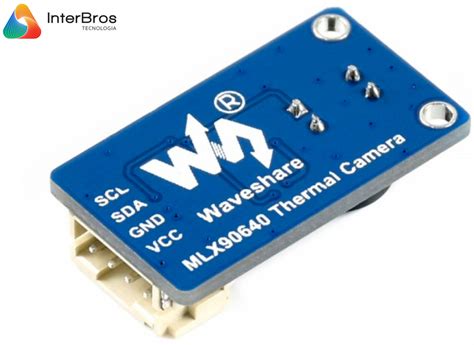 Waveshare Mlx90640 Ir Array Thermal Imaging Camera 32×24 Pixels 110° Fov Módulo Câmera