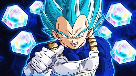 Dragon Ball Legends Vegeta Blue Anniversary Summons The Op Luck Is
