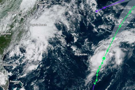 Tropical Storm Fernand Evolution Path And Effects