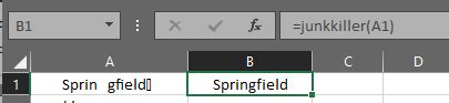 Excel I Want To Strip Clean A Cell Of Everything Except CHAR But ASCII Control