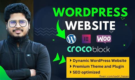 i will design or redesign wordpress or ecommerce website by elementor
