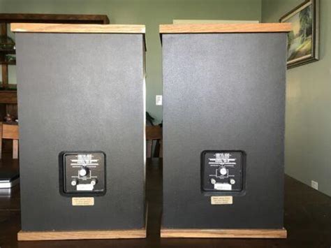 2 Vintage Klh Research 10 Series Model Cb 8 Speakers Tested Working