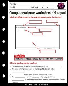 20 Computer Science Worksheet Grade 4 Ideas Computer Science Computer Lessons Computer