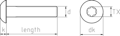 10 24 X 1 Inch Unc Torx Truss Machine Screw In A2 Stainless Steel