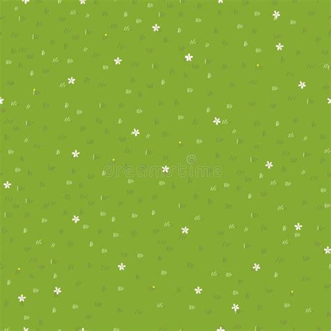 Cartoon Grass Texture Seamless