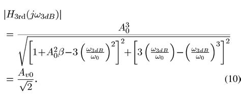 The Normalized —3 Db Bandwidth And The Low Frequency Gain