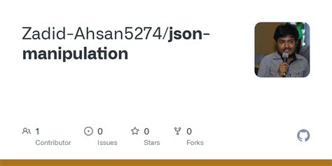 GitHub Zadid Ahsan Json Manipulation