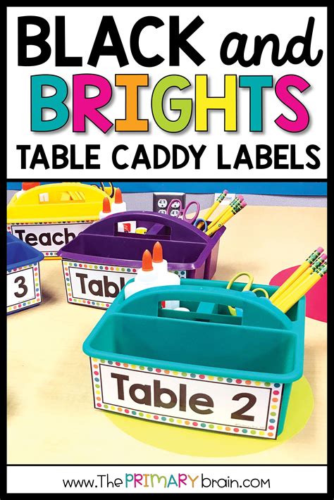 Black Table Caddy For Classroom At Ruth Leet Blog
