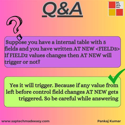 Pankaj Kumar On Linkedin Pankajkumar Saptechmadeeasy Sap Sapabap Sapabaptrainning Abap Cds