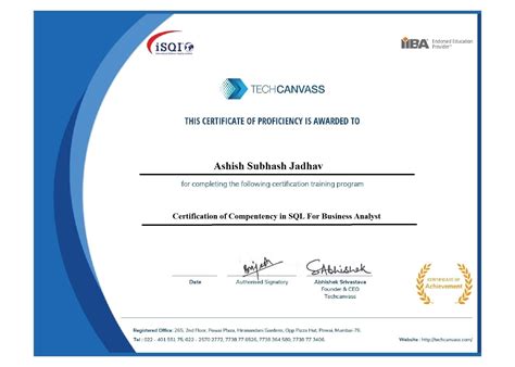 sql training for business analysts