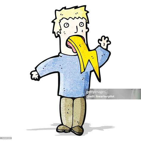 Spitting Cartoon