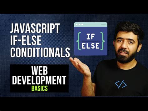 JavaScript If Else Conditionals Web Development Basics Urdu Hindi