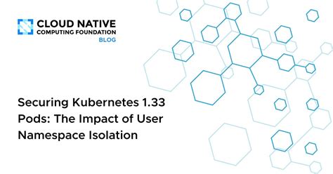 Securing Kubernetes 1 33 Pods The Impact Of User Namespace Isolation Cncf