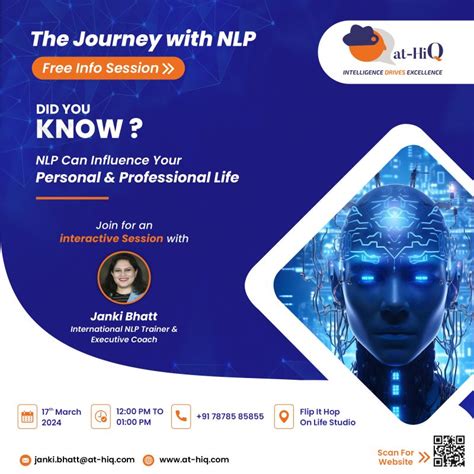 join nlp session by janki bhatt at hiq posted on the topic linkedin