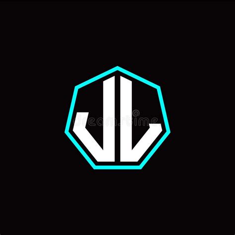 J L Initials Modern Polygon Logo Template Stock Vector Illustration Of Colorful Modern 194106423