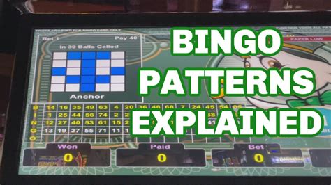 Bingo Patterns