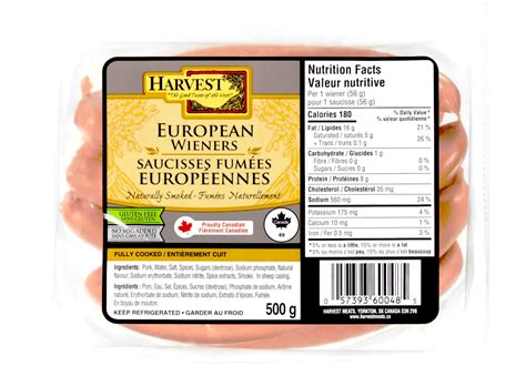 All Beef Wieners Harvest Meats All Beef Wieners Harvest Meats