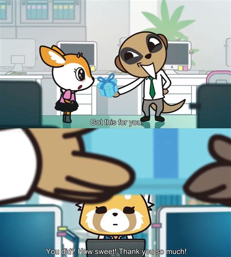 Komiya And Tsunodas Friendship Raggretsuko