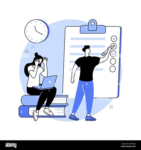 Exams And Tests Abstract Concept Vector Illustration Stock Vector Image