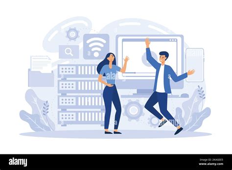 networks administration stock vector images alamy