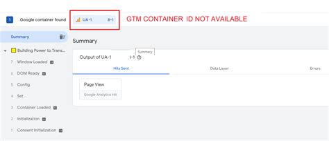 Google Tag Manager GTM Container Not Found In Preview Mode Webmasters Stack Exchange