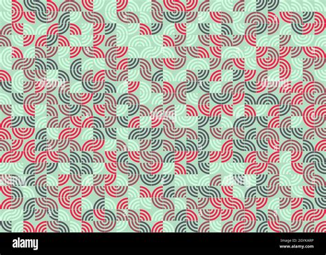 Abstract Geometrical Generative Computational Art Illustration Stock Vector Image And Art Alamy