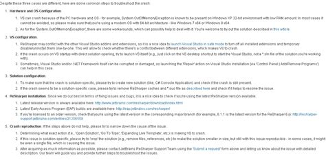 Visual Studio Crashes When Locking Computer Or Starting Another Instance Stack Overflow