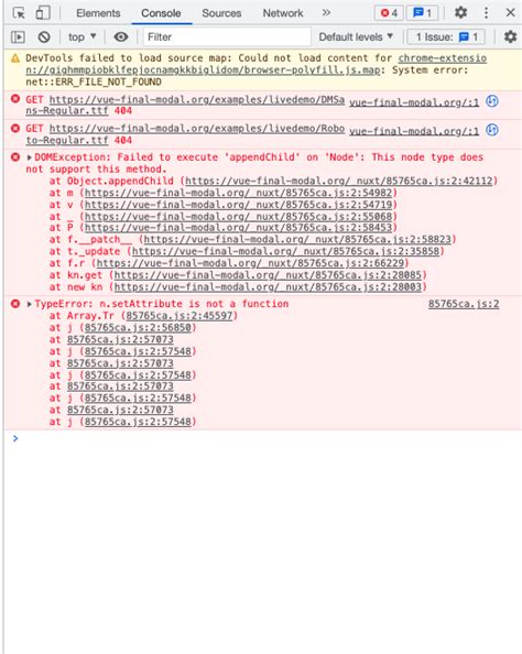 live demo not working on document page · issue 269 · vue final vue