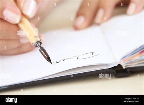 Handwriting Pen Hi Res Stock Photography And Images Alamy