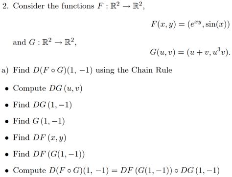 solved let f c rm → rn and g v c rn rk where is open