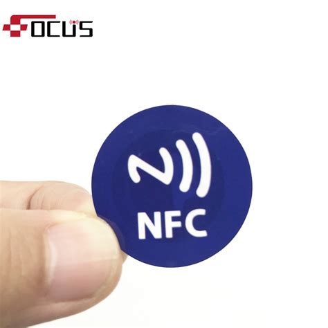 Ntag213 215 Rfid Sticker Key Tags Nfc Label With Full Color Printing China Rfid Sticker And