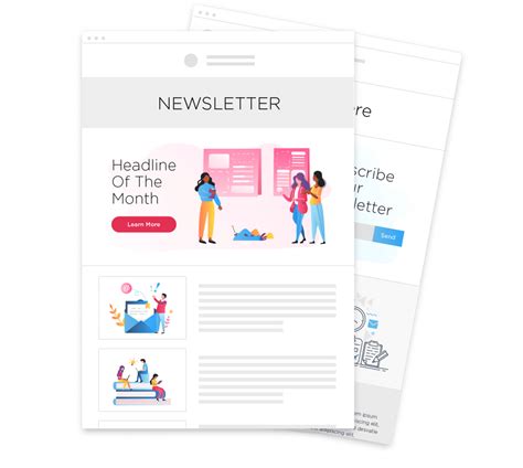 Get Custom Outlook HTML Email Template Designs