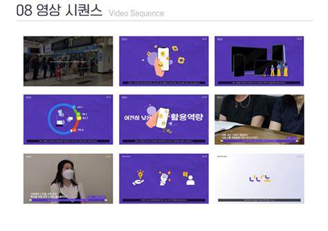 고령층의 디지털 격차 및 소외 현상 완화를 위한 스마트 기술 기반 교육 서비스 제안 Behance