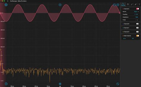 Log Log Plot For FFT In Oscilloscope Math Mode In GUI New Features Requests And Feedback