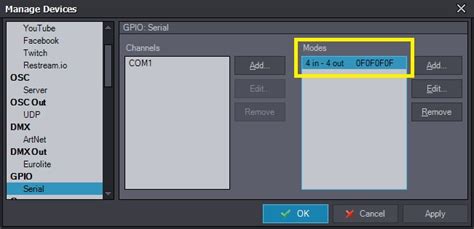 Gpio In And Output Setup