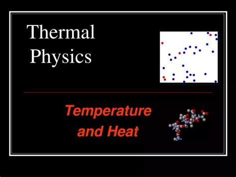 PPT Thermal Physics PowerPoint Presentation Free Download ID