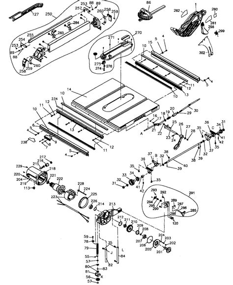 The Ultimate Guide To Dewalt Table Saw Parts Diagram Included