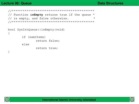 Queues Dr Anwar Ghani Lecture 06 Queue Data Structures Ppt Download