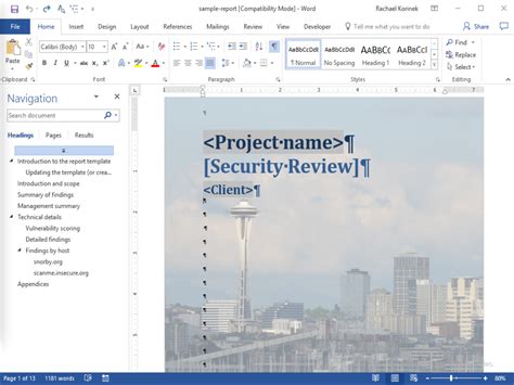 From A Sample Report To A Dradis Template Dradis Pro Help Within Check
