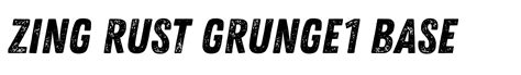 Zing Rust Grunge1 Base Font Webfont And Desktop Myfonts