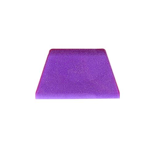 Large Plastic Smoothing Spatula Model N1 Shine Line 21cm Purple