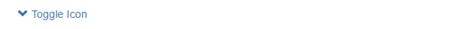 Bootstrap Toggle Icon Using JQuery Example Onclick