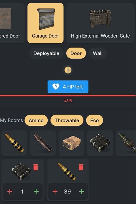 i ve made a raid tool for rust you can calculate different types of